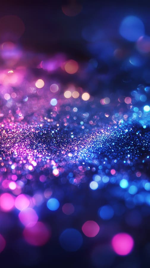Vibrant Particles that Glitter Create a Captivating Atmosphere in Space ...