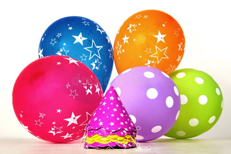 Vibrant party items stock image. Image of background - 34468367