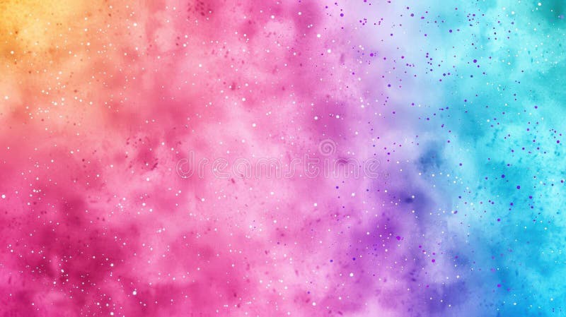 A Vibrant Pastel Backdrop of Splatter Paint Creates a Lively, Colorful ...