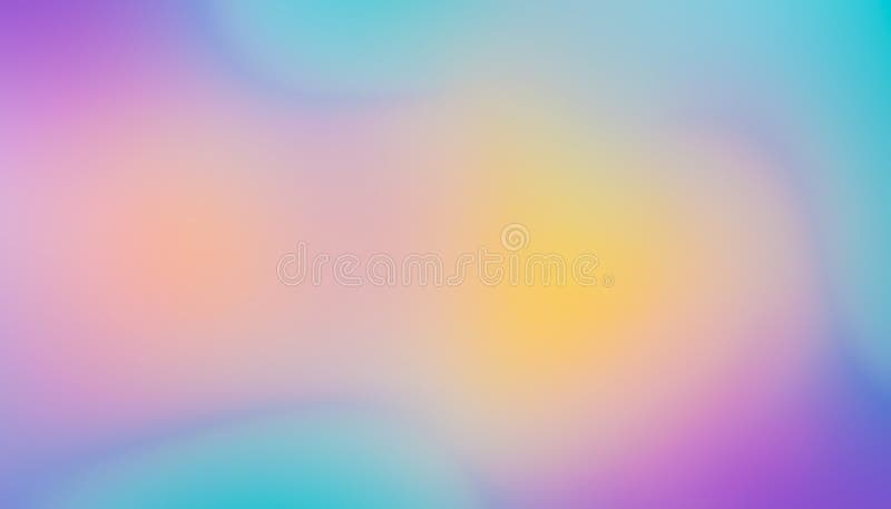 Vibrant Pastel Gradient with Soft Blurred Abstract Colors. Thermal ...