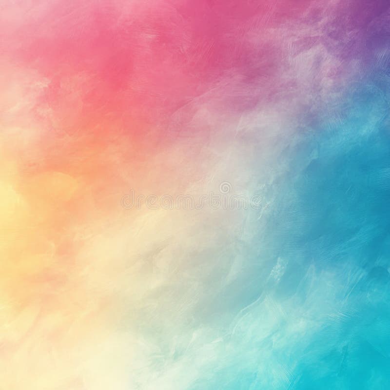 Vibrant Pastel Gradient with Soft Textured Blend in Pink, Blue, and ...