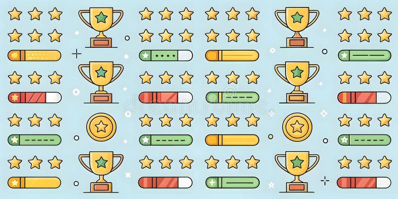 AI-Generated Rating System Design Stock Image - Image of design ...
