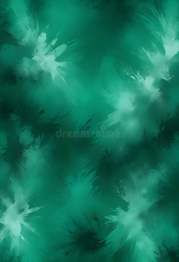 A Vibrant Pattern of Green Hues Creates a Sense of Movement. Irregular ...
