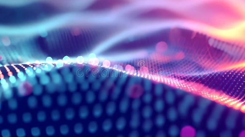 Vibrant Patterns Swirl and Shift in a Mesmerizing Display, Illustrating ...