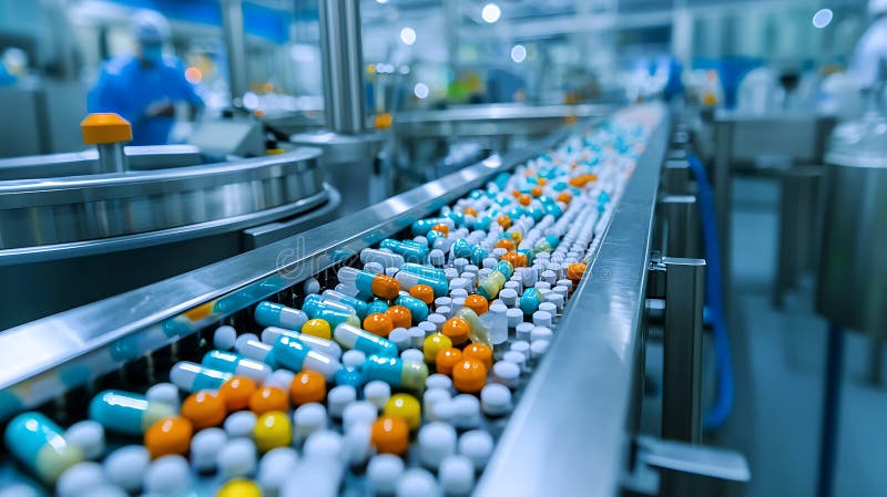 Vibrant Pharmaceutical Production a Glimpse into the Colorful World of ...