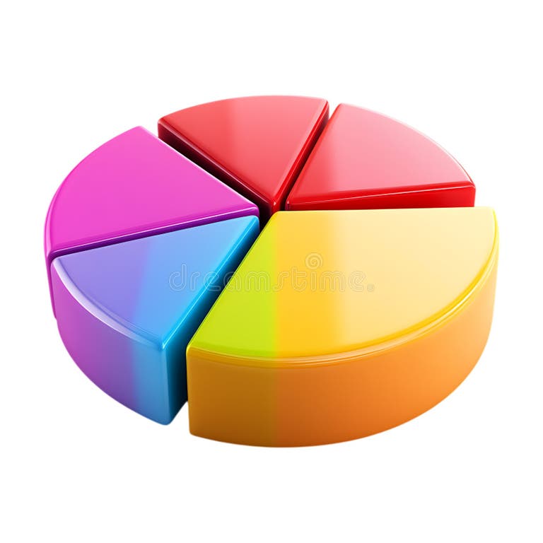 Vibrant Pie Chart Data Visualization for Business Reports on ...