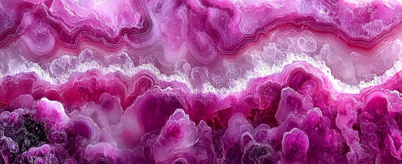 Vibrant Pink Agate Stone Texture Natural Gem Background Stock ...