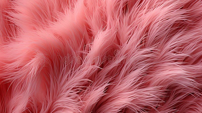 Vibrant Pink Fur Texture Background with a Soft and Fluffy Appearance ...
