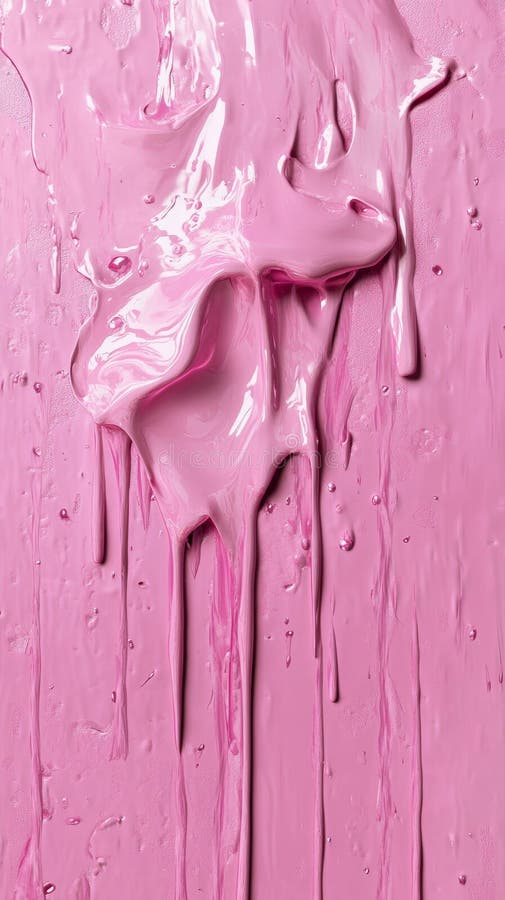 Vibrant Pink Paint Texture with Drips, Abstract Art. Colorful ...