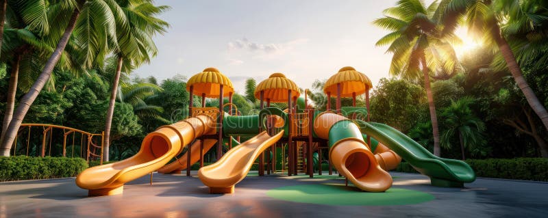 Autism Friendly Playground Inclusive Play and Joyful Children Enjoy ...