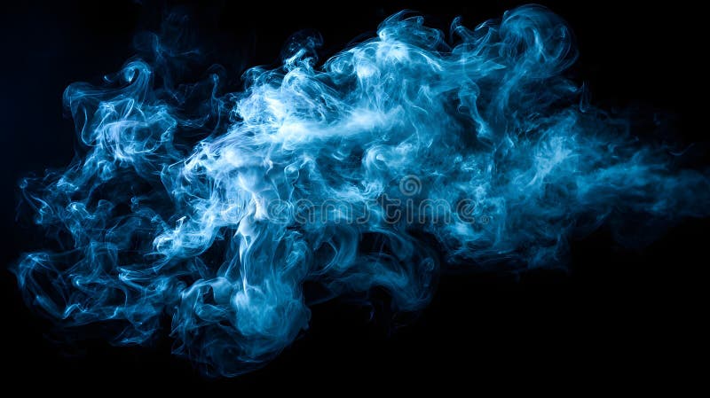 Smokey Background. Smoke on a Dark Background with Colors Stock ...