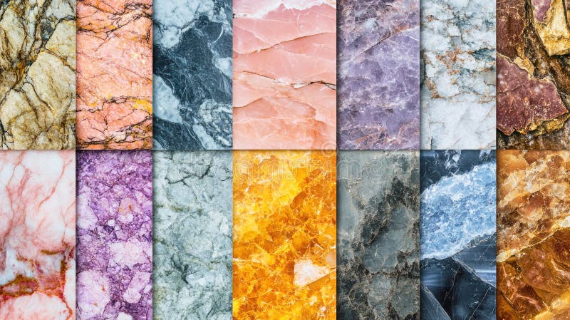 Colorful Abstract Granite Textures Showcasing Polished Surfaces for ...