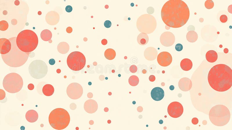 Polka Dot Pattern Wallpaper, Colorful Circles Background, Abstract ...
