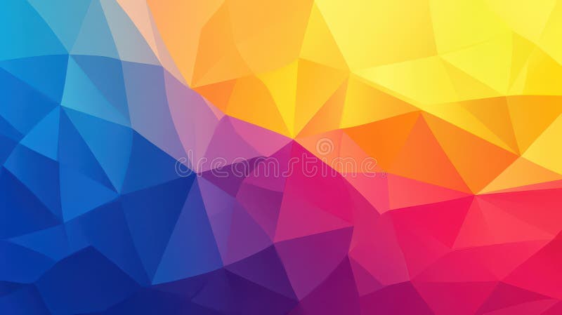 A Vibrant Polygonal Vector Background Featuring Modern Textures that ...