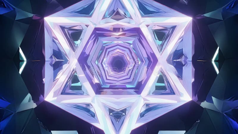 Vibrant Polygons Spin and Intertwine Each One Unique yet Connected in a ...