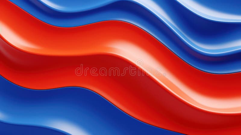 Vibrant Polymer Surface with Wavy Abstract Patterns Dynamic and ...
