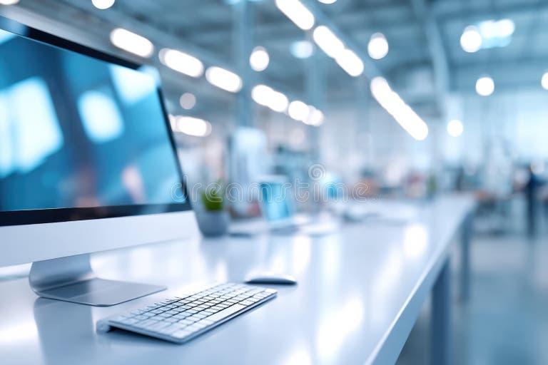 Vibrant Process of Content Management System Development in a Modern Factory Environment Stock ...