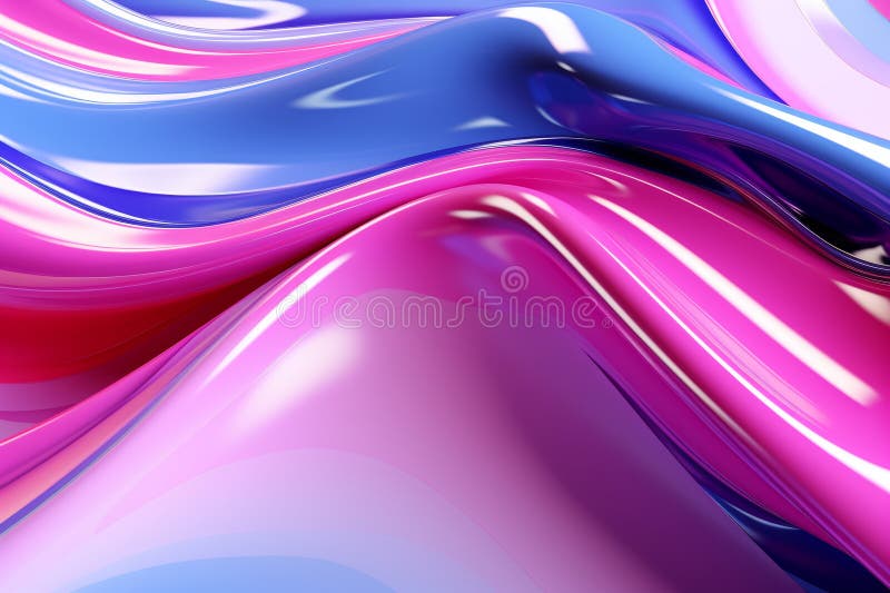 Vibrant Psychedelic Liquid Texture with Slow Diffusion Effect, High ...
