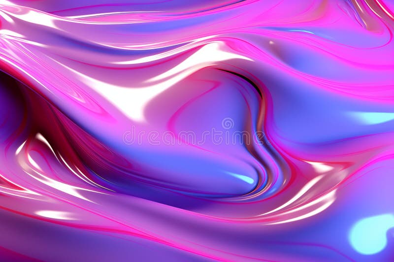 Vibrant Psychedelic Liquid Texture with Slow Diffusion Effect, High ...