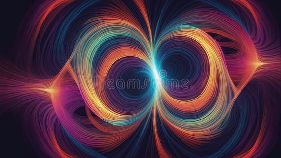 Vibrant Pulsating Light Patterns Create Dynamic Rhythms and Energy in ...