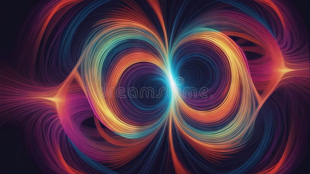 Vibrant Pulsating Light Patterns Create Dynamic Rhythms and Energy in ...