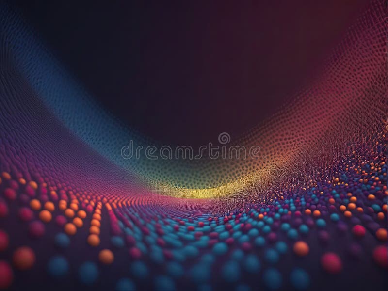 Vibrant Pulsing Dots Create a Dynamic, Energetic Backdrop with Rhythmic ...