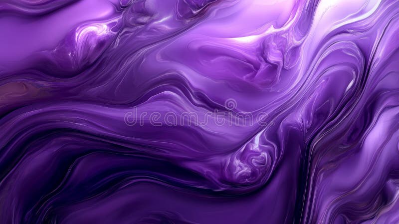 A Vibrant Purple Abstract Pattern with Fluid, Organic Shapes. the ...