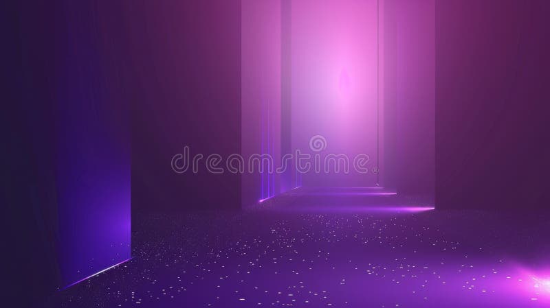 Vibrant Purple Background for Creative Designs Generative AI Stock ...