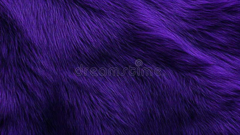 Vibrant Purple Fur Texture Close-up for Background Stock Photo - Image ...