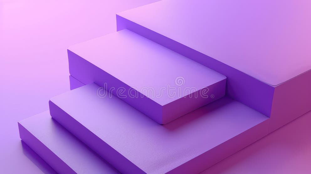 Vibrant Purple Gradient Rectangle Background - Modern Abstract Design ...