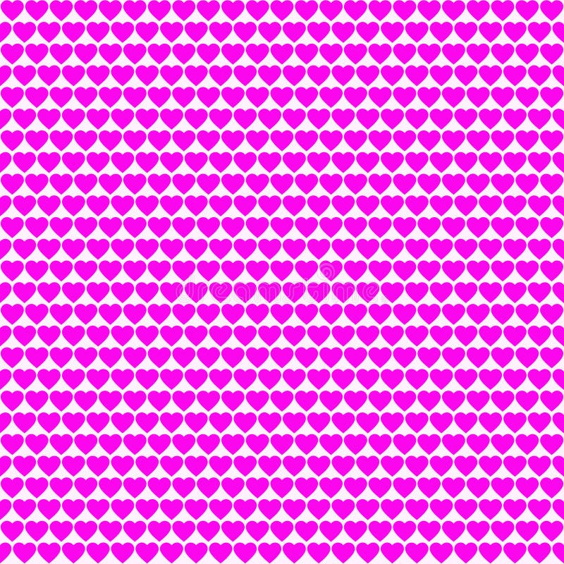 Vibrant Purple Heart Pattern Background, Seamless Background Stock ...