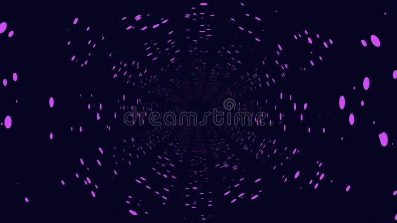 Purple Spiral on Dark Background Mesmerizing Pattern Stock Footage ...