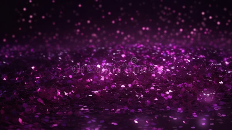 A Vibrant Purple Texture Filled with Tiny Scattered Objects. Generative ...