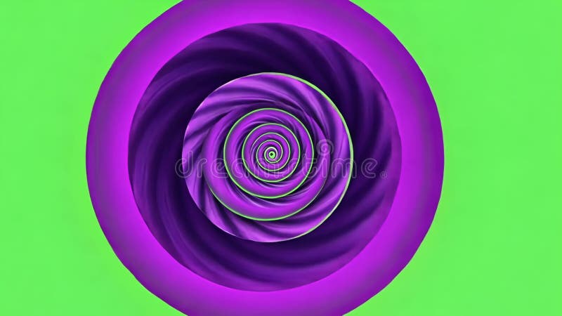 Purple Swirling Vortex Animation on Green Screen Background Stock ...