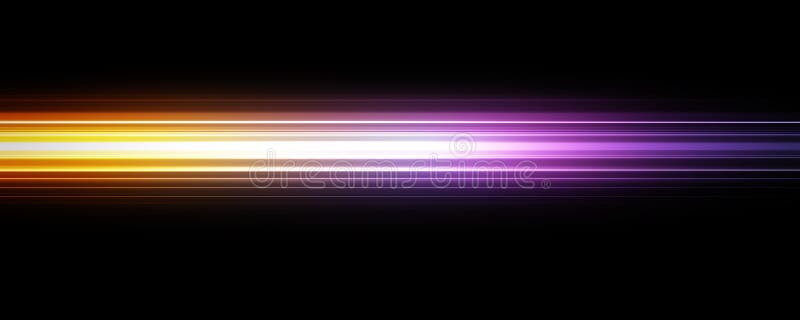 Vibrant Purple and Yellow Gradient with Glowing Light Streaks Stock ...