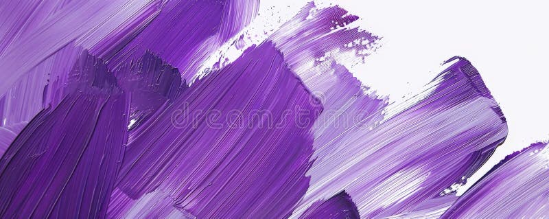 Vibrant Purples: Bold Purple Brush Strokes on a White Background ...