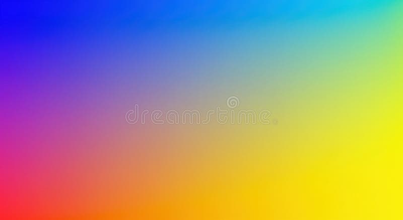Vibrant Rainbow Color Gradient Background Stock Illustration ...