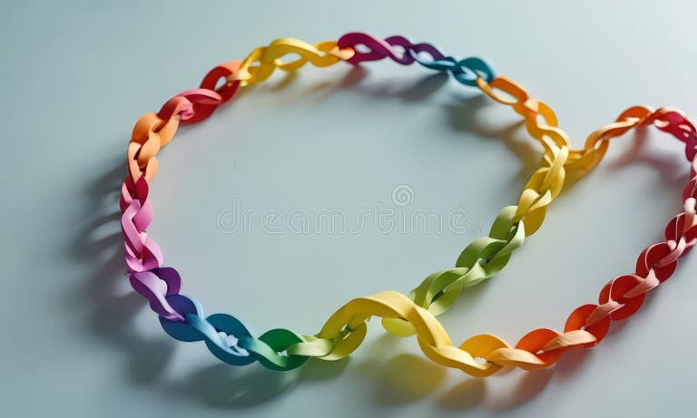 Rainbow Chains Stock Illustrations – 243 Rainbow Chains Stock ...