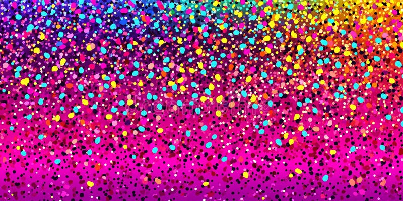 Vibrant Rainbow Confetti Background Colorful Festive Sparkle Texture ...