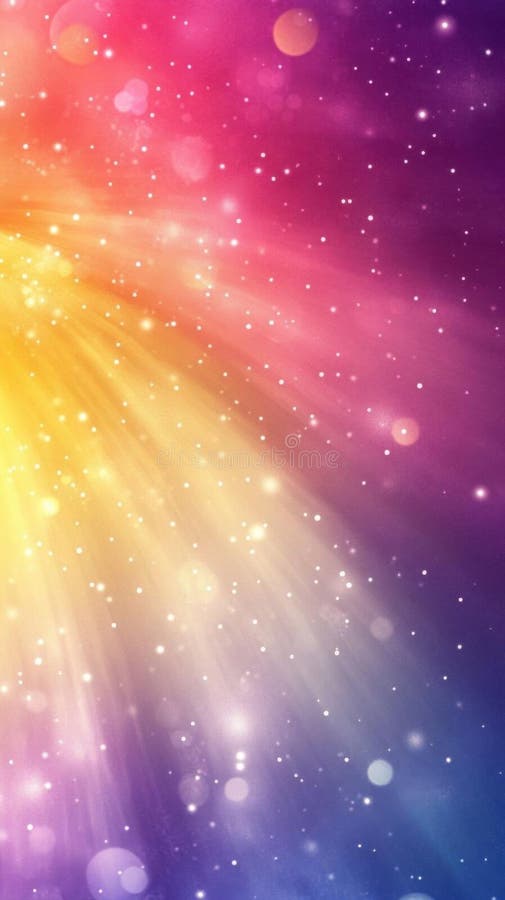 Vibrant Rainbow Dreams. a Colorful and Dynamic Rainbow Background ...