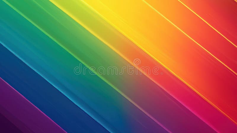 Vibrant Rainbow Gradient Background Celebrating Diversity and Pride Stock Image - Image of ...