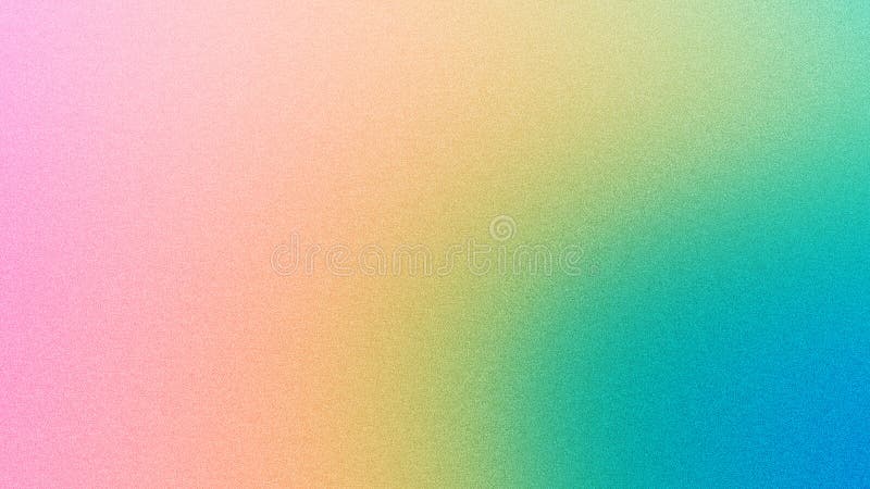 Vibrant Rainbow Gradient Background with Noise Textured Pastel Colors ...
