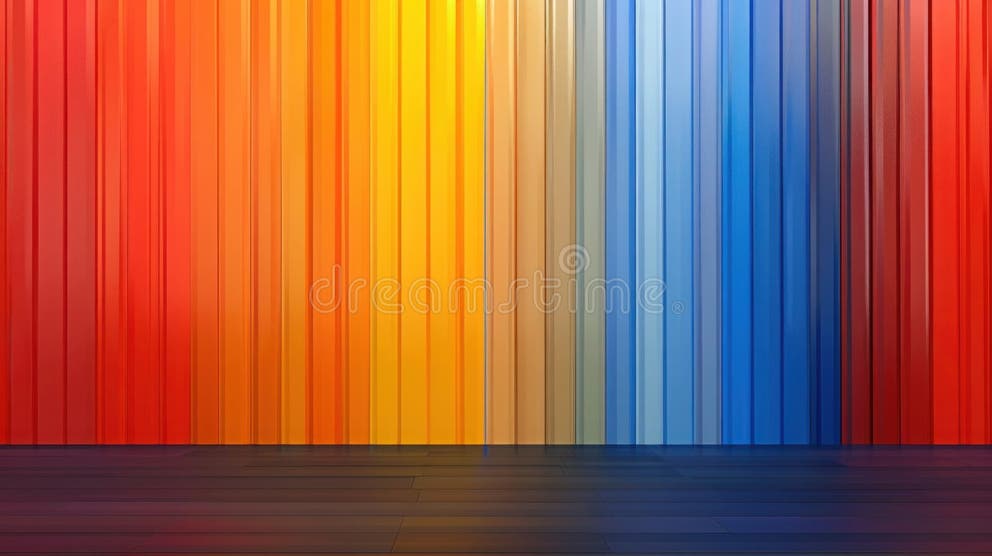 Vibrant Rainbow Gradient Background with Red, Yellow, and Blue ...