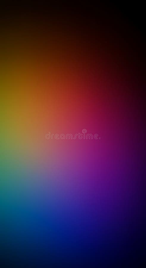 Vibrant Rainbow Gradient, Smooth Color Transition, Abstract Background ...
