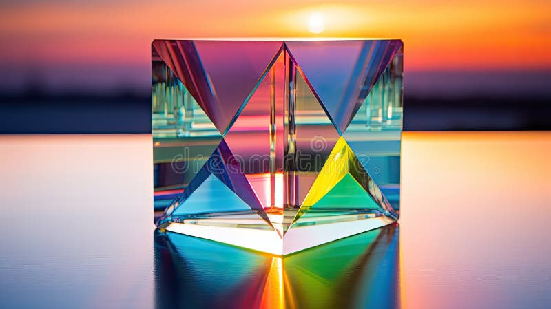 Vibrant Rainbow Light Transparent Stock Illustration - Illustration of ...