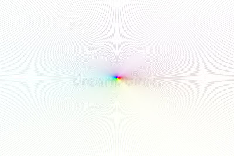 Vibrant Rainbow Line Pattern Extending from Infrared To Ultraviolet ...