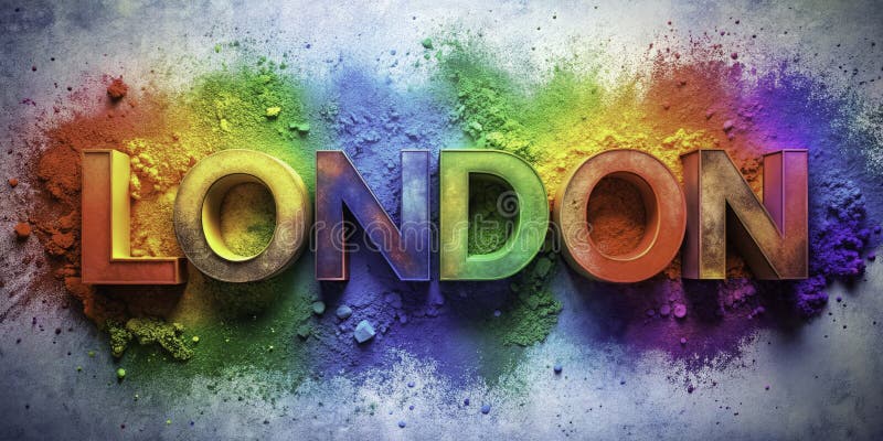 Vibrant Rainbow Logo Design for London a Bold Visual Identity Inspired ...