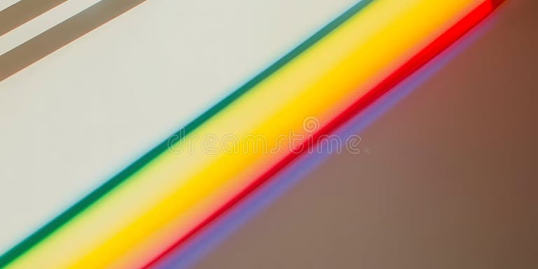 Vibrant Rainbow Stripe Abstract Background Design Stock Illustration ...