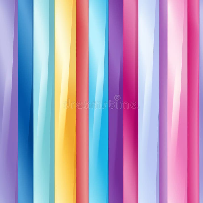 Vibrant Rainbow Striped Seamless Pattern with Playful Arrangements for ...