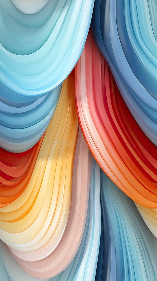 Vibrant Rainbow Striped Seamless Pattern with Silver Flakes AI ...